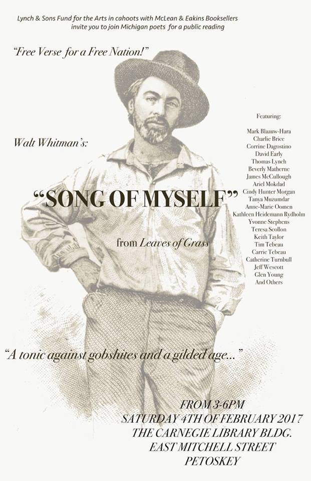 Michigan Poets Read Whitman’s “Song of Myself” - Michigan Writers